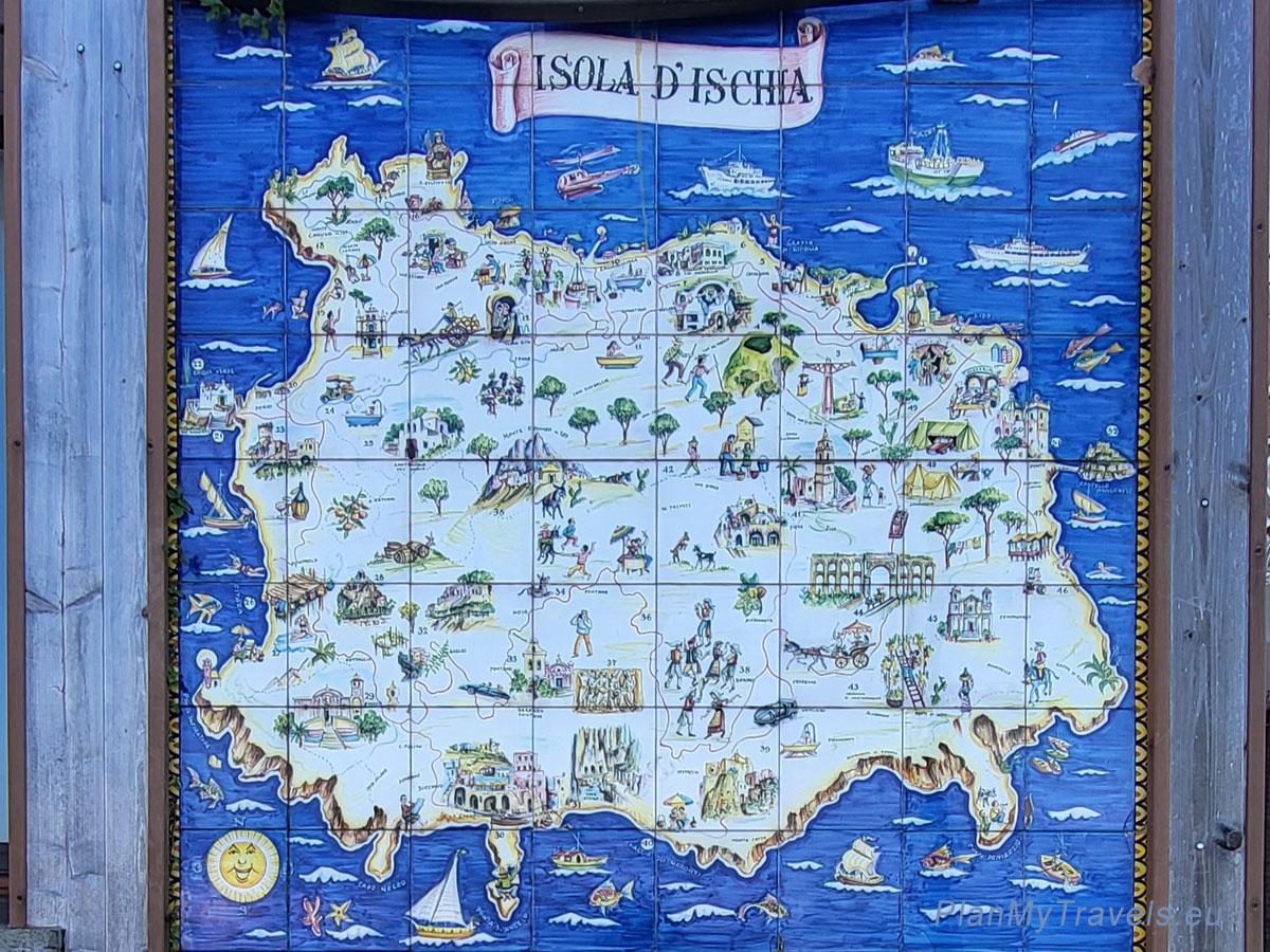 The island of Ischia 1-day outside Naples - blog: PlanMyTravels.eu